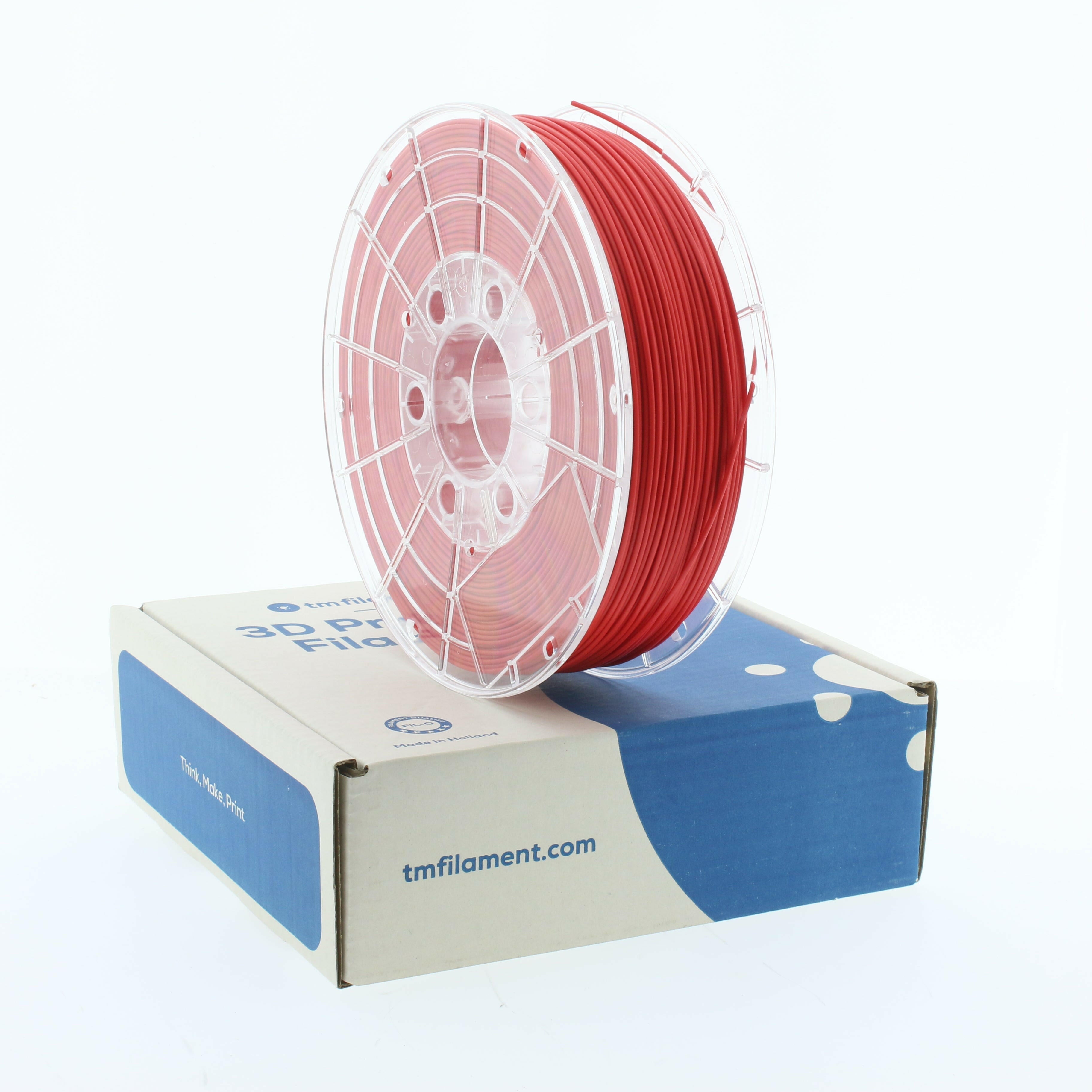 PLA Antimicrobial Filament - Red / Rood - 1.75mm & 2.85mm | TM3D
